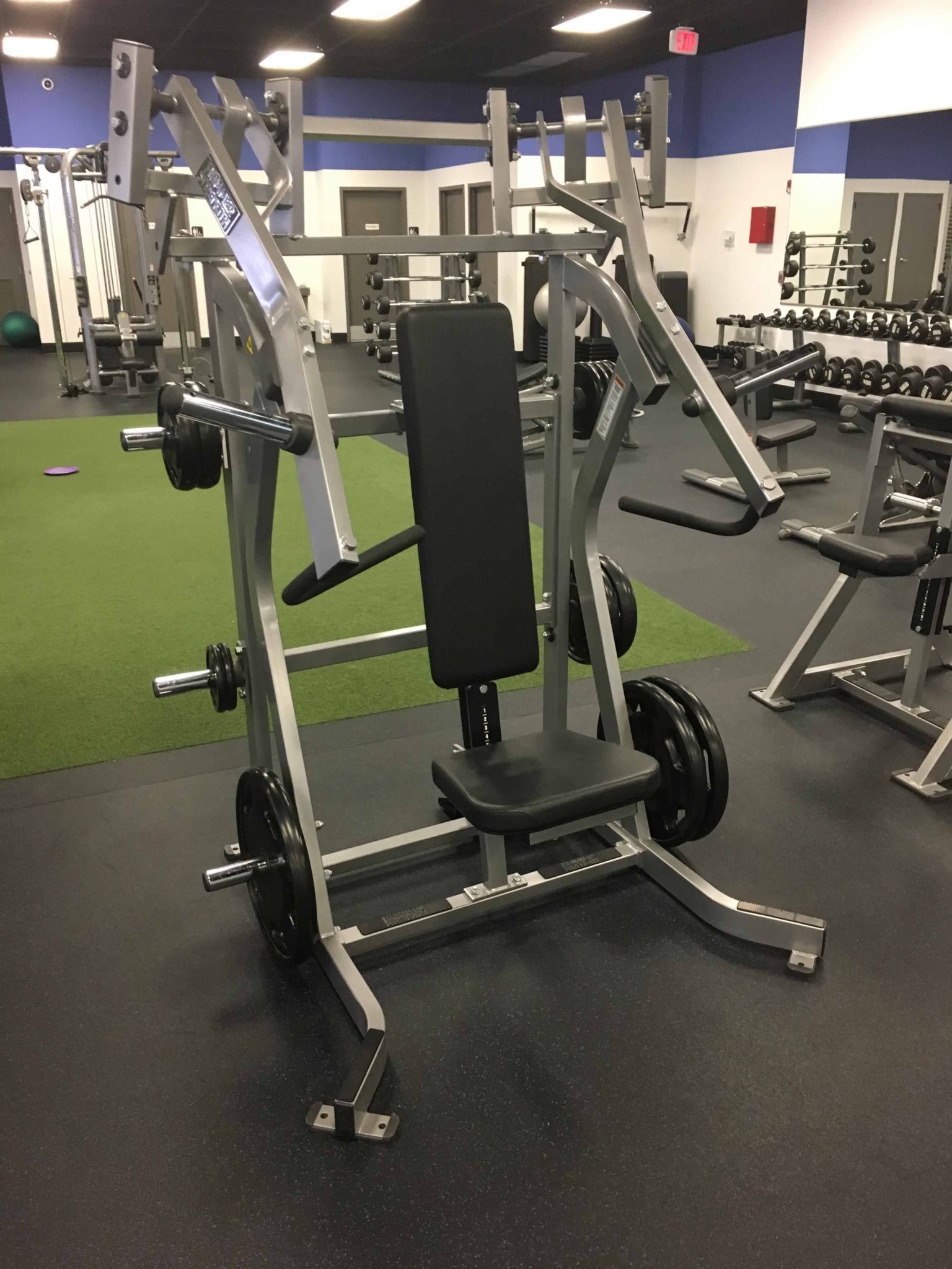 Hammer Plate Loaded Chest Press _ 2nd Round Fitness | Home